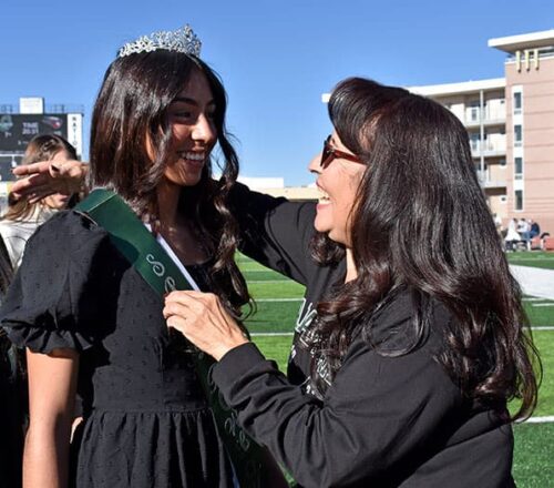 The 77th Spud Bowl Queen is Ashley Dominguez - Adams State University