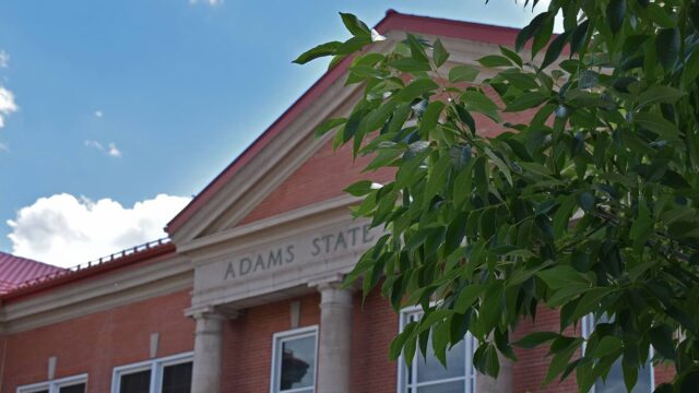 Adams State University in Alamosa, Colorado